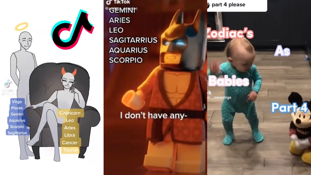 Relatable Zodiac Signs TikTok Compilation - YouTube