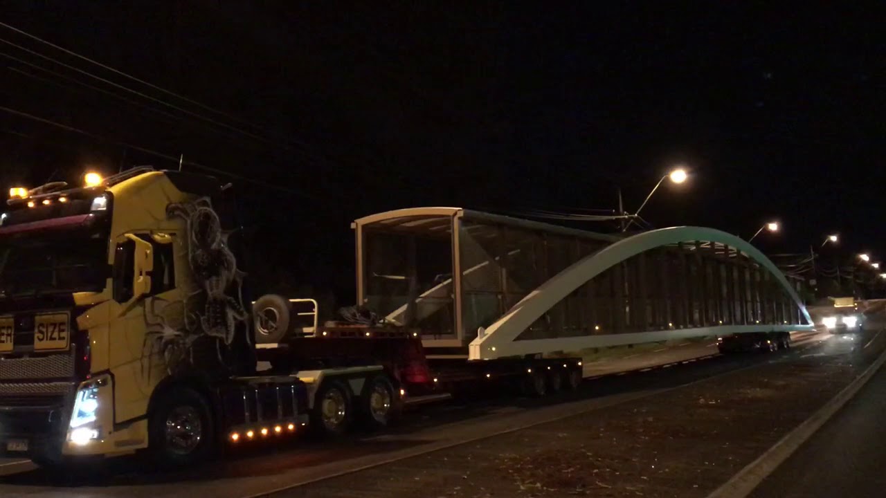 Starkey Street Pedestrian Bridge - YouTube