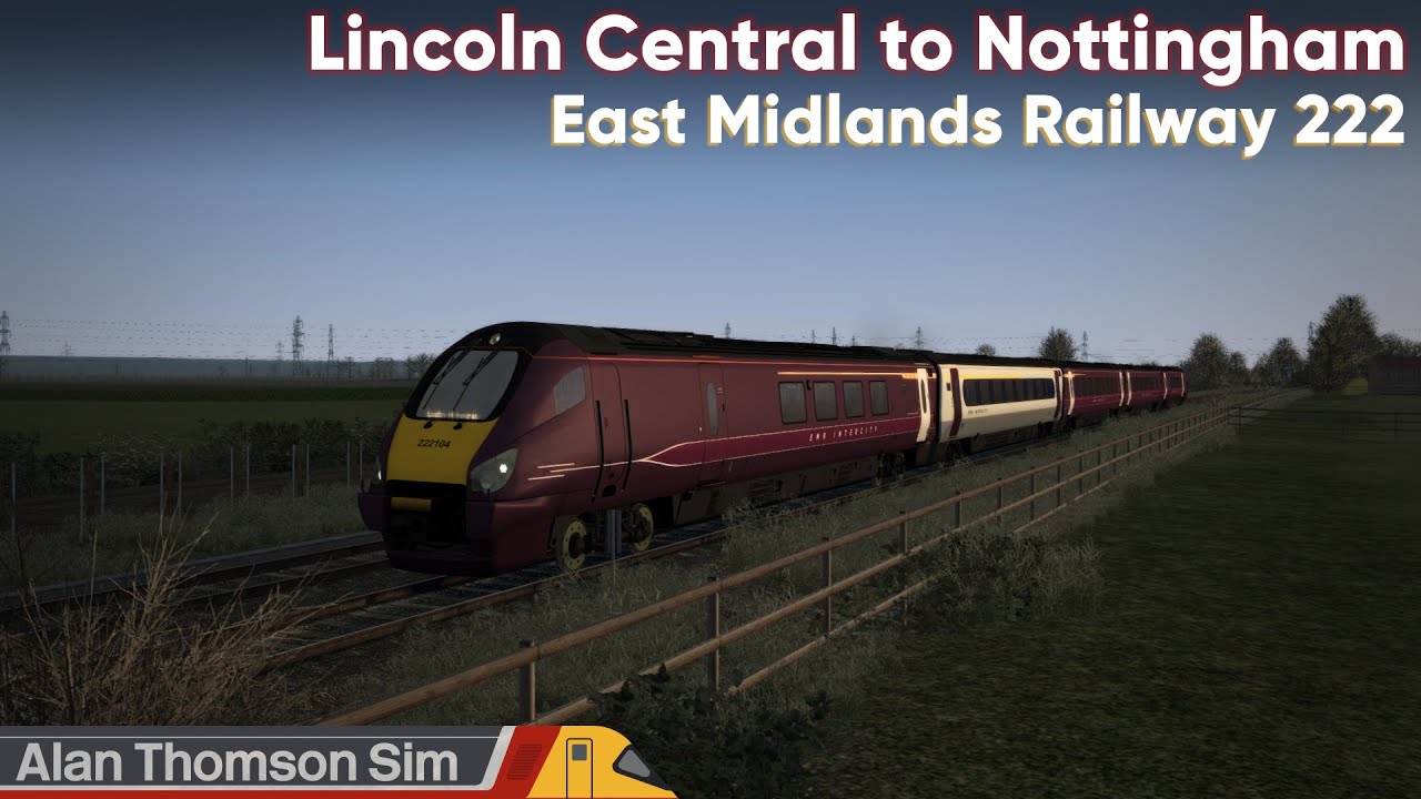 Train Simulator Classic: Class 222 Lincoln Central-London St Pancras ...