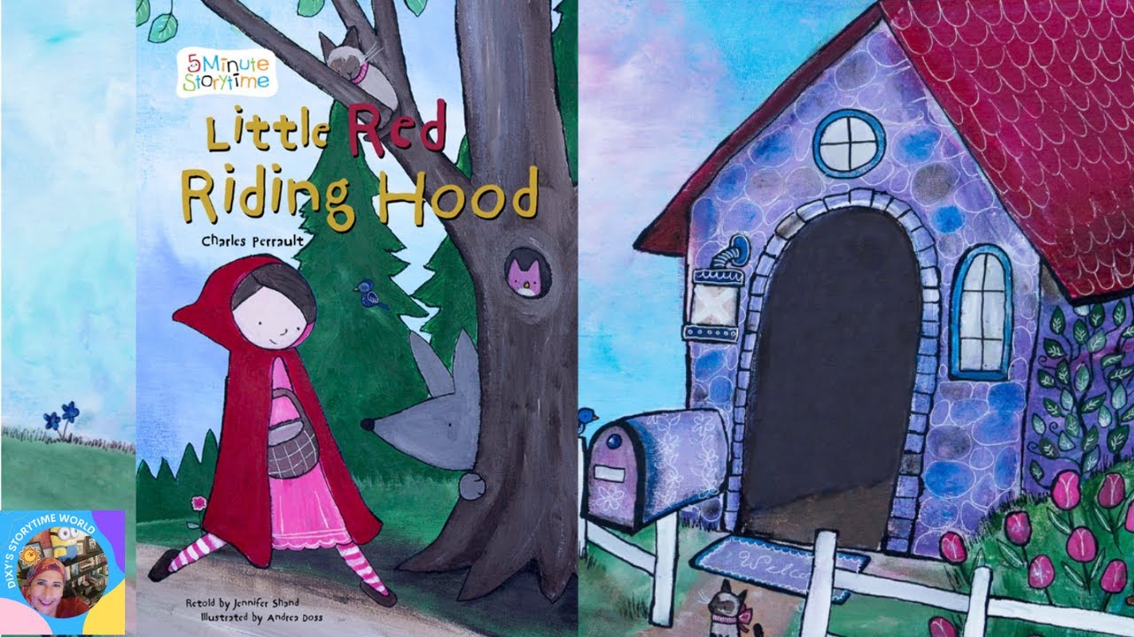 🐺LITTLE RED RIDING HOOD┃Fairytales In English┃ Read Aloud Book with ...