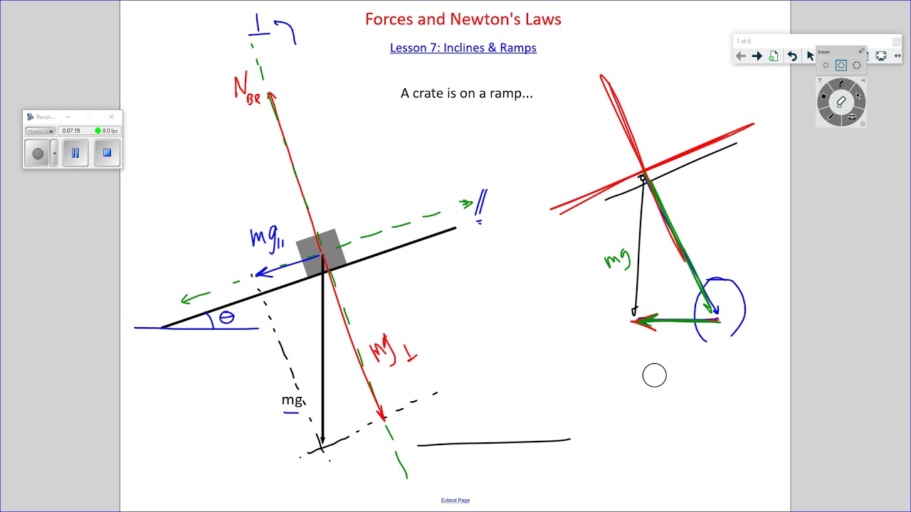 AP Physics - Objects on Ramps & Inclines - YouTube