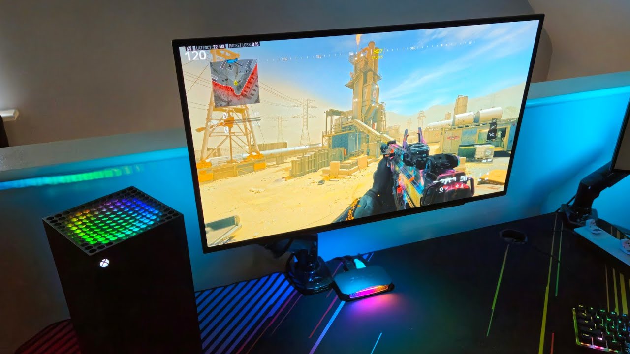 MW3 - Xbox Series X 120HZ - FPS Test on Multiplayer - RUST - YouTube