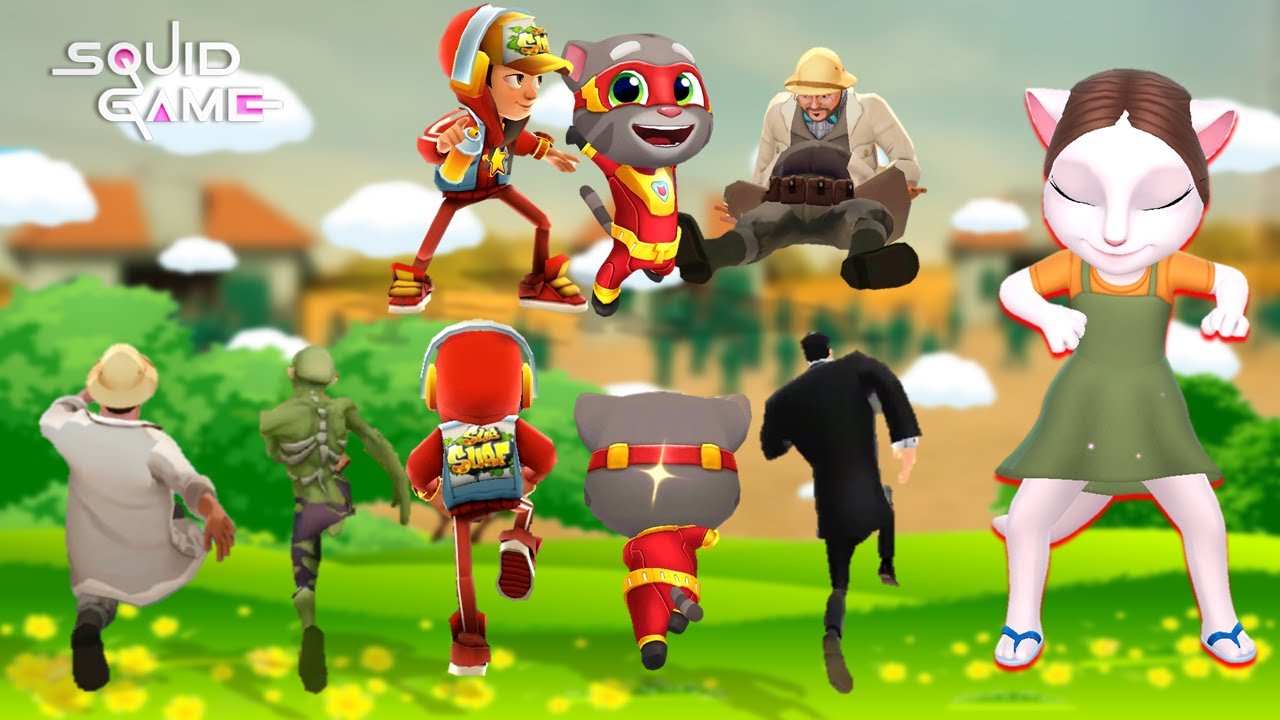 Talking Tom Hero Dash, Subway Surfer, Jumanji Epic Run, Agent Dash ...