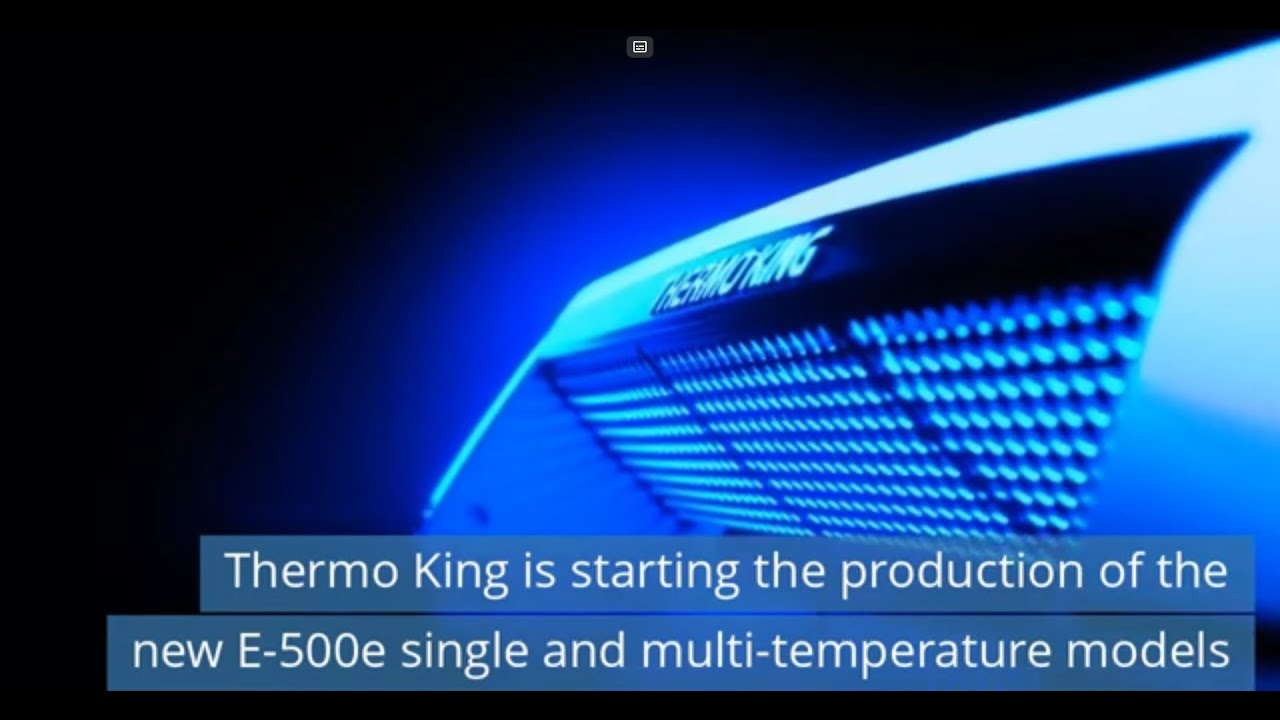 Thermo King E-500e / Shortlist for IOR’s Award / Systemair changes Group management - YouTube