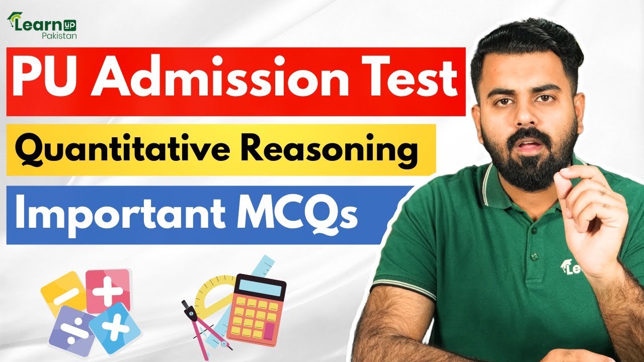 Punjab University Admission Test Quantitative Reasoning MCQs | LearnUp ...