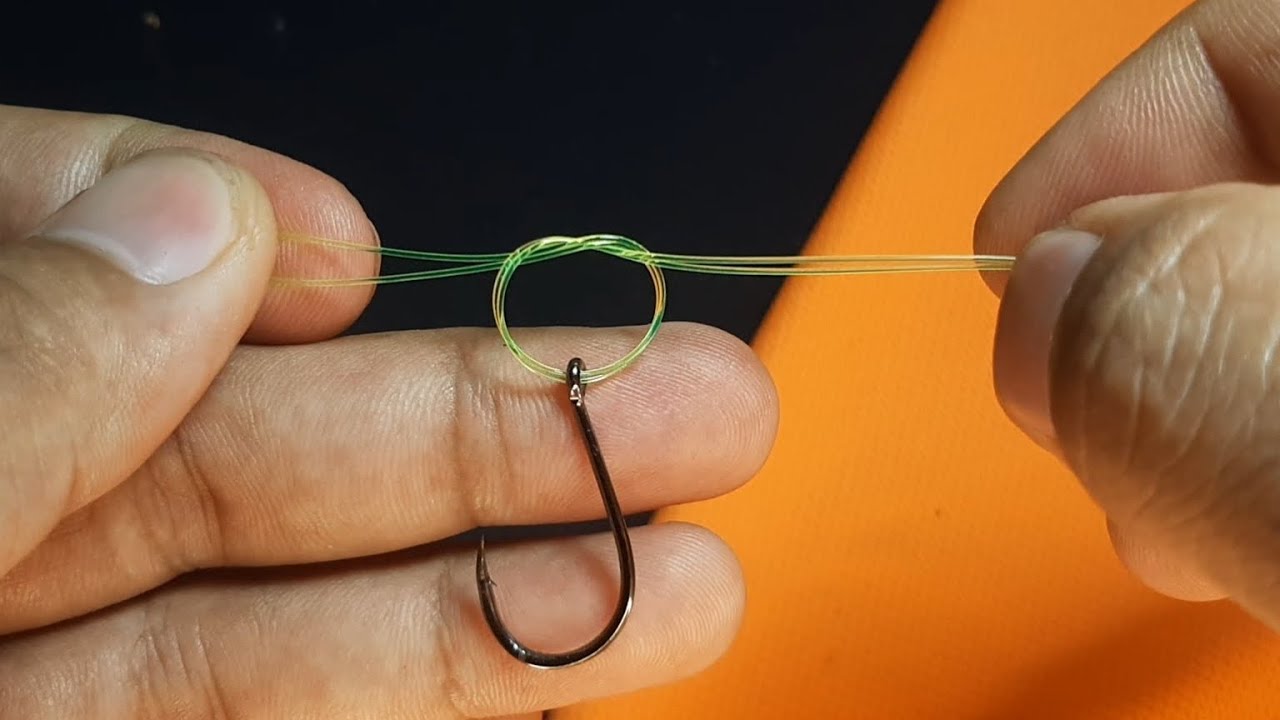 Easy fishing knots for hook #fishingknot #fishinghook #fishinghack ...