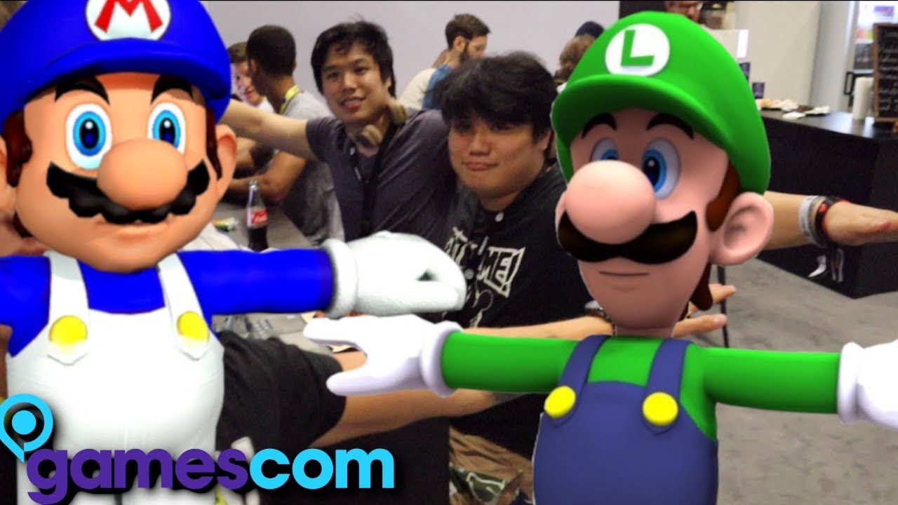 T-POSING WITH SMG4 AT GAMESCOM? - YouTube
