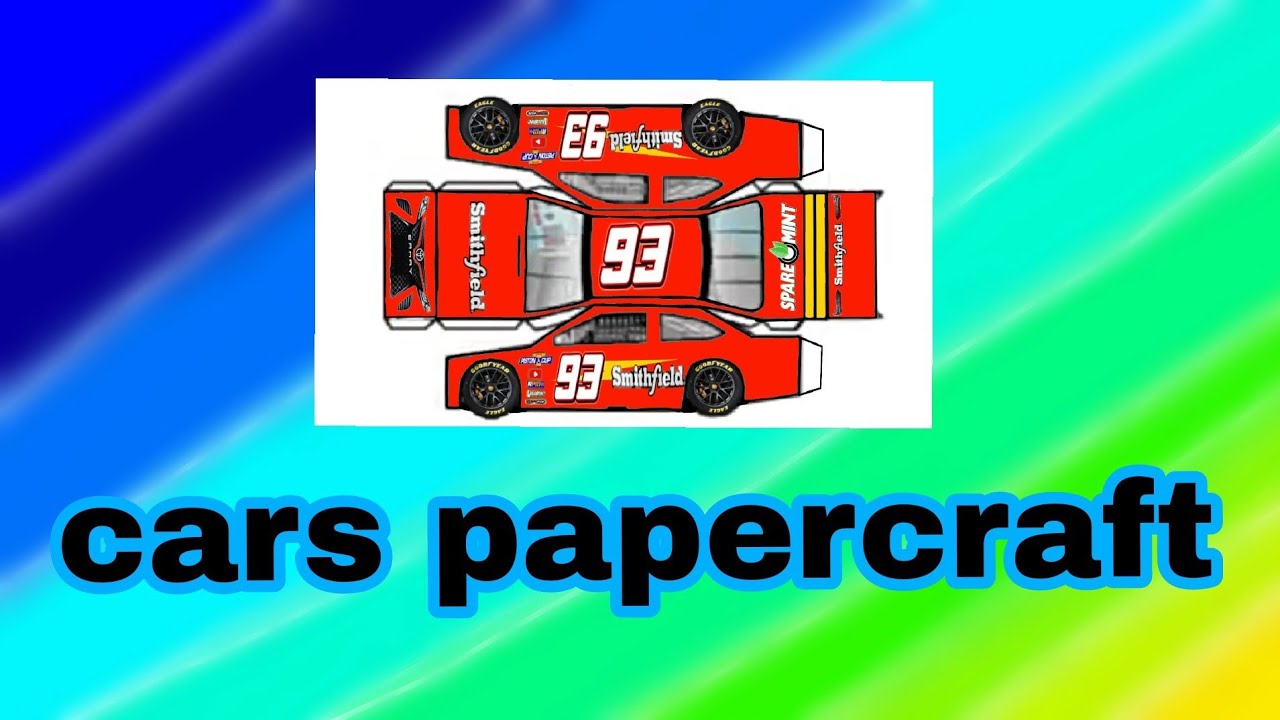 cars papercraft parte 18 - YouTube