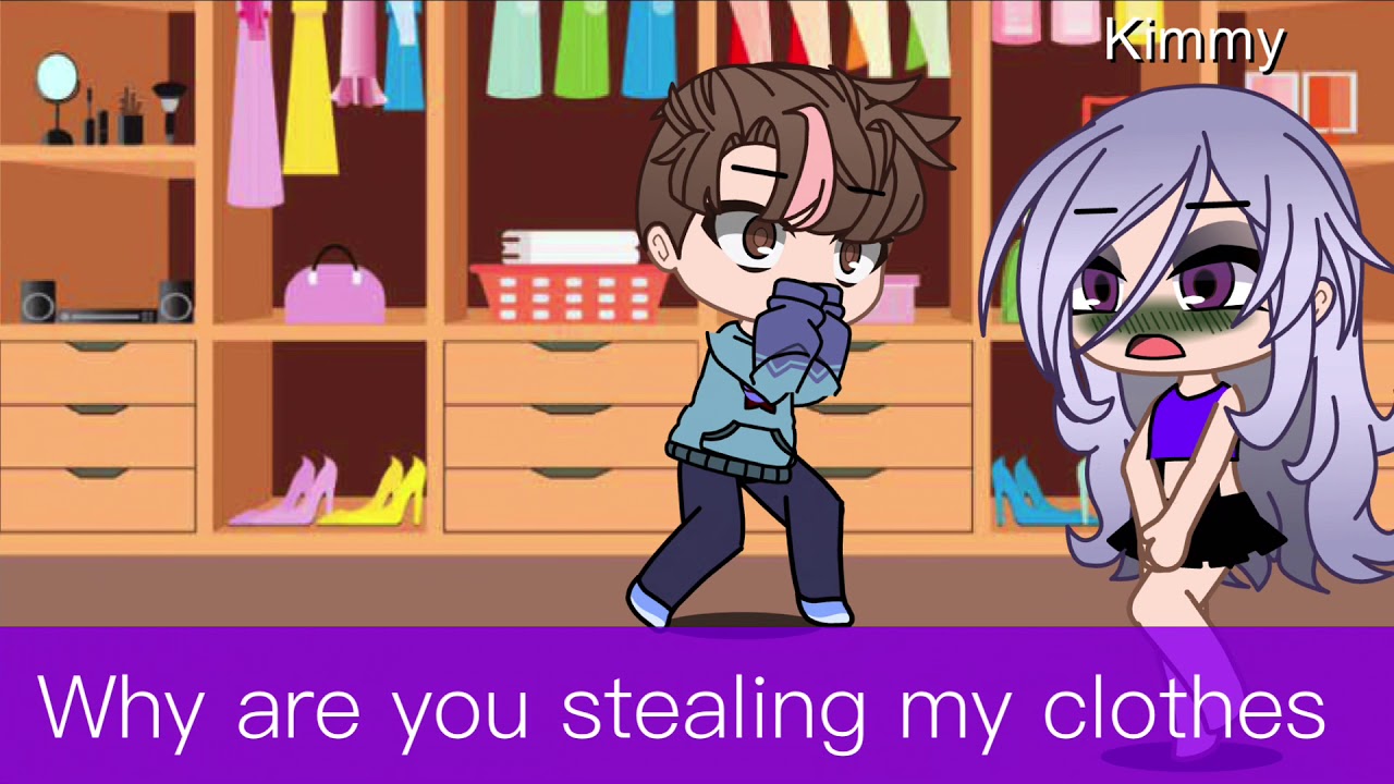 Fun in the closet~ ll Gacha Fart ll - YouTube