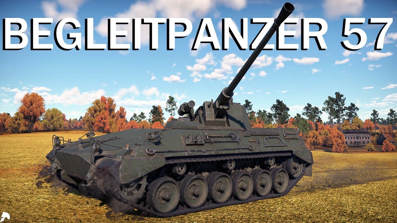 Powerful Autocannon | BegleitPanzer 57 - War Thunder - YouTube