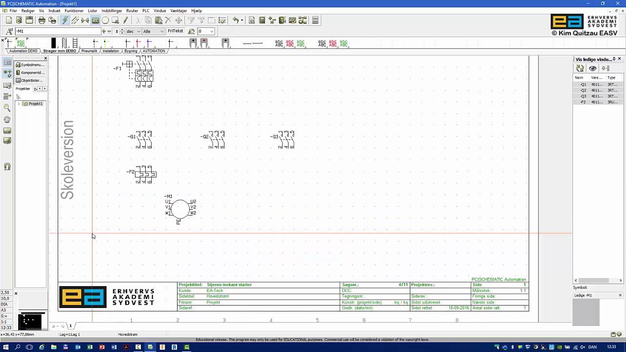 PCSchematic Hovedstrøm - YouTube