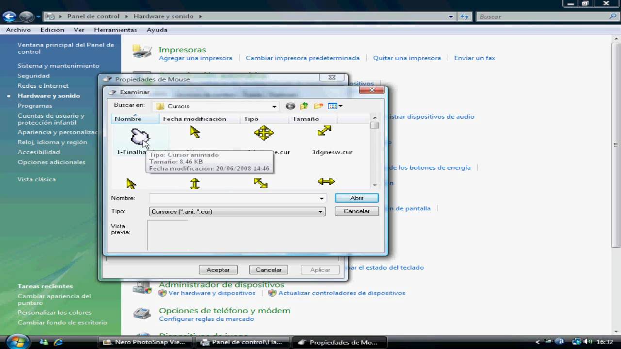 CURSOR, PUNTERO FINAL FANTASY. - YouTube
