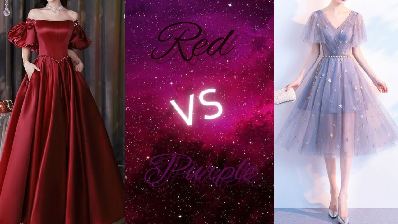 Red ️ VS Purple 💜|| Red Lovers || Purple Lovers #red #purple #chooseone ...