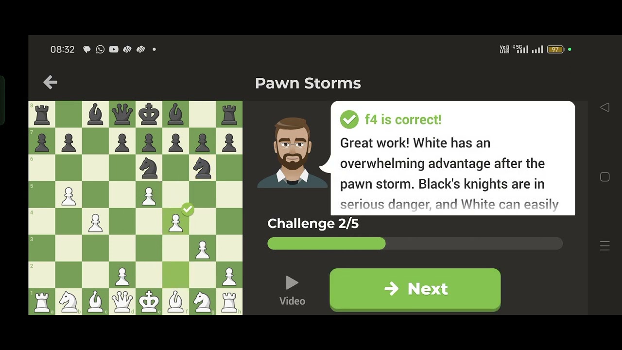 Chess Puzzles Today (Pawn Storm) - YouTube