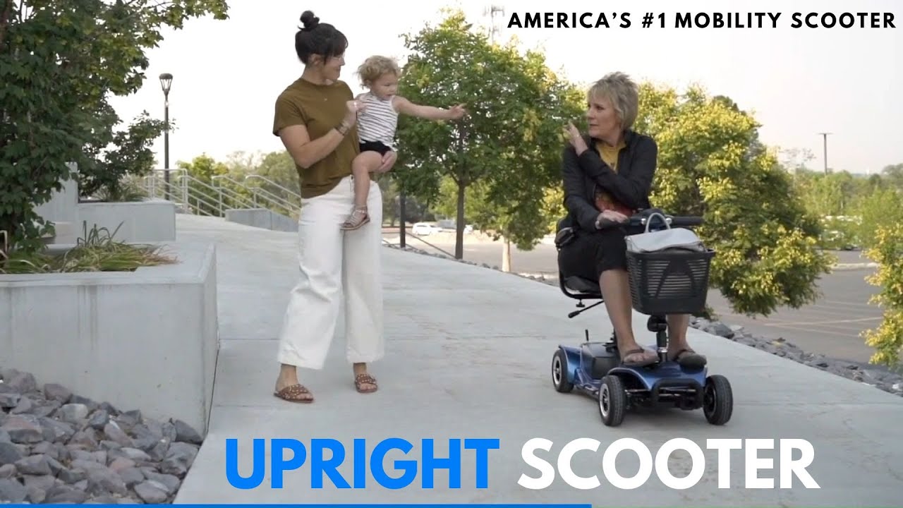 Regain Your Mobility with the Upright Scooter - YouTube