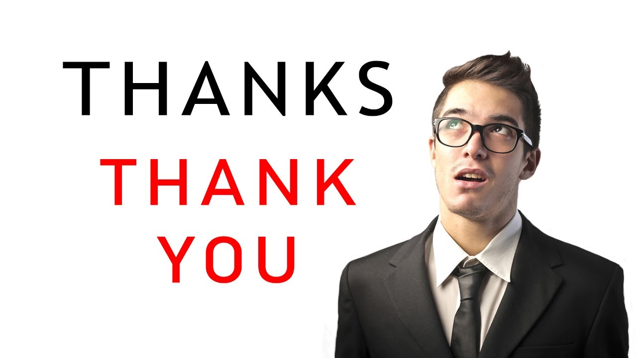 Aprende A Usar Thanks y Thank You Muy Fácil! +20 Ejemplos Muy Usados en ...