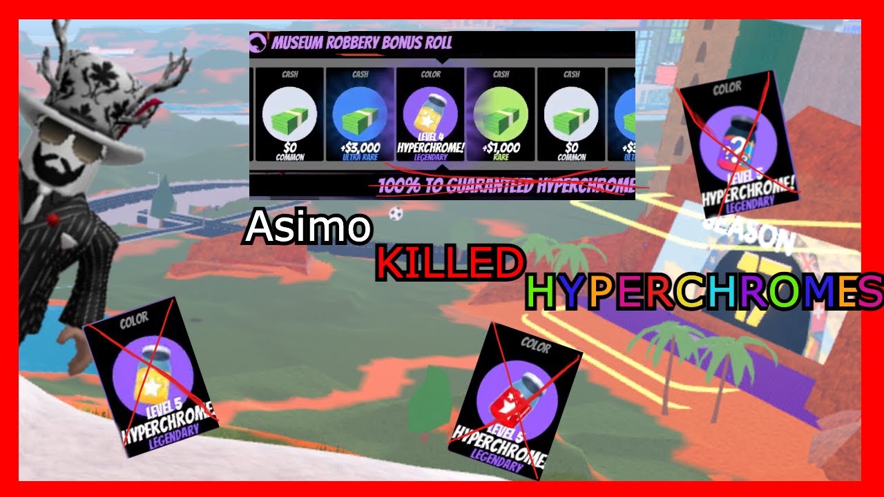 Asimo Has RUINED HyperChrome GRINDING?!? (ROBLOX JAILBREAK) - YouTube