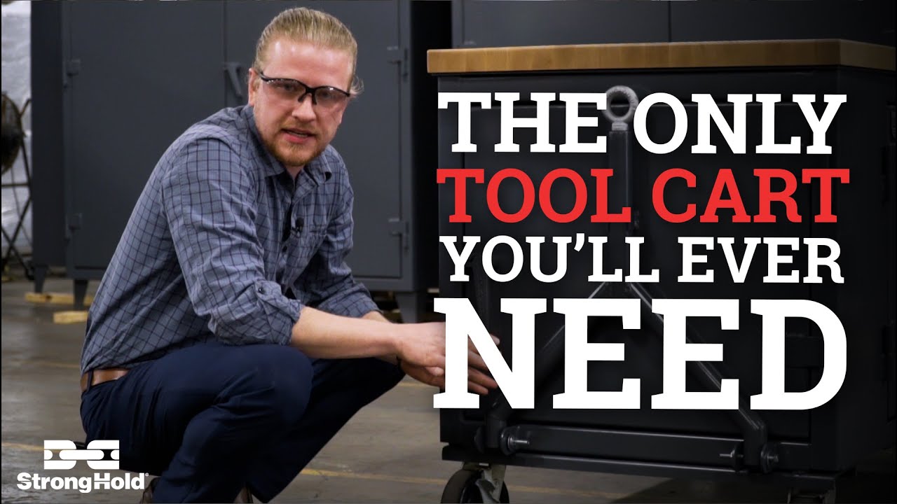 Custom Mobile Towable Tool Cart | Strong Hold - YouTube