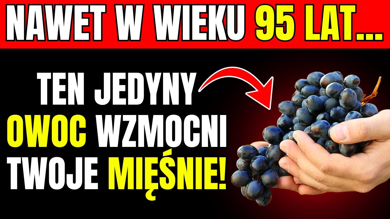 SENIORZY, Wystarczy JEDEN OWOC na CZCZO, aby Odzyskać swoją MOC ...