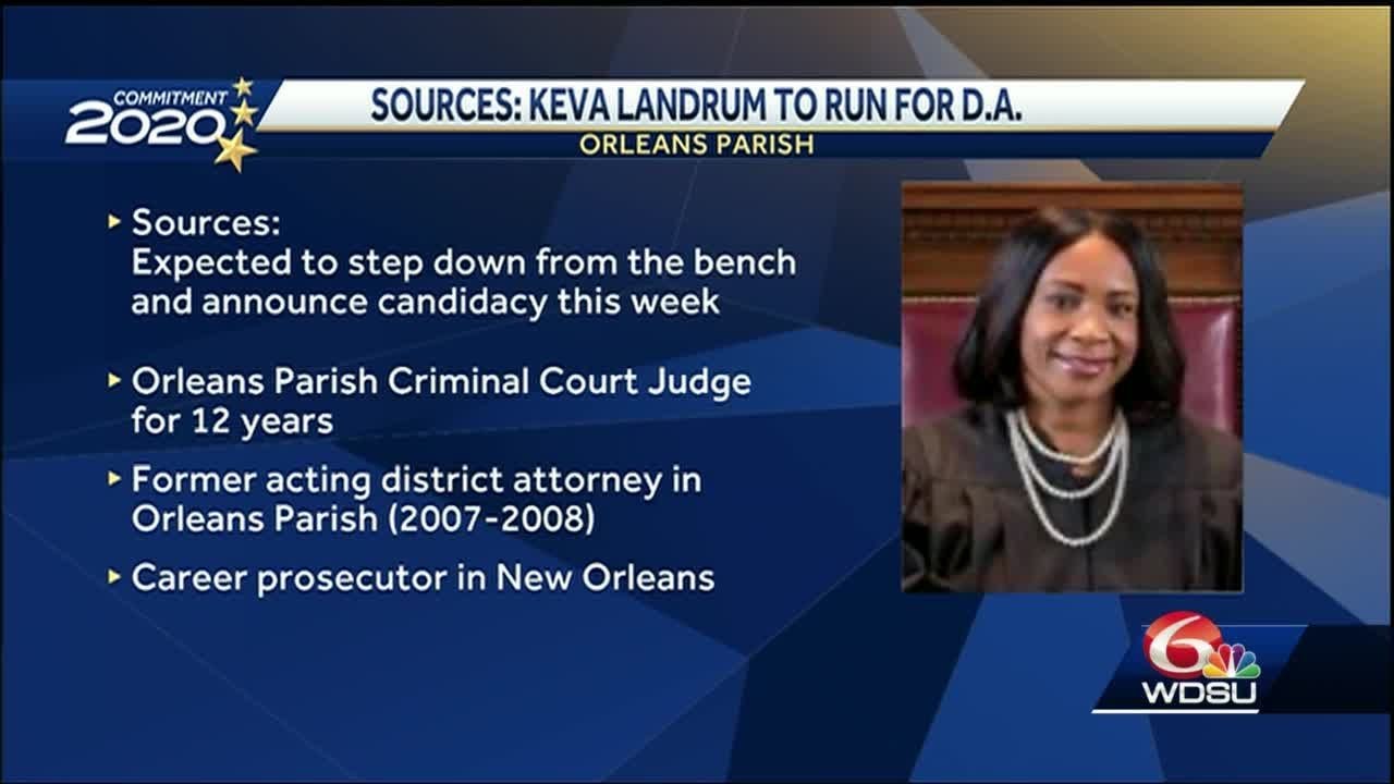 Sources: Judge Keva Landrum to run for district attorney in Orleans ...