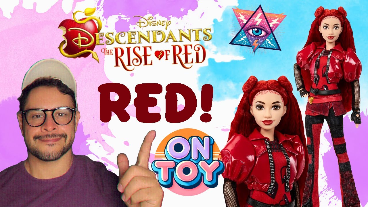 DESCENDIENTES 4! RED! MATTEL LAS MEJORO? VALEN LA PENA? #DESCENDANTS4 # ...