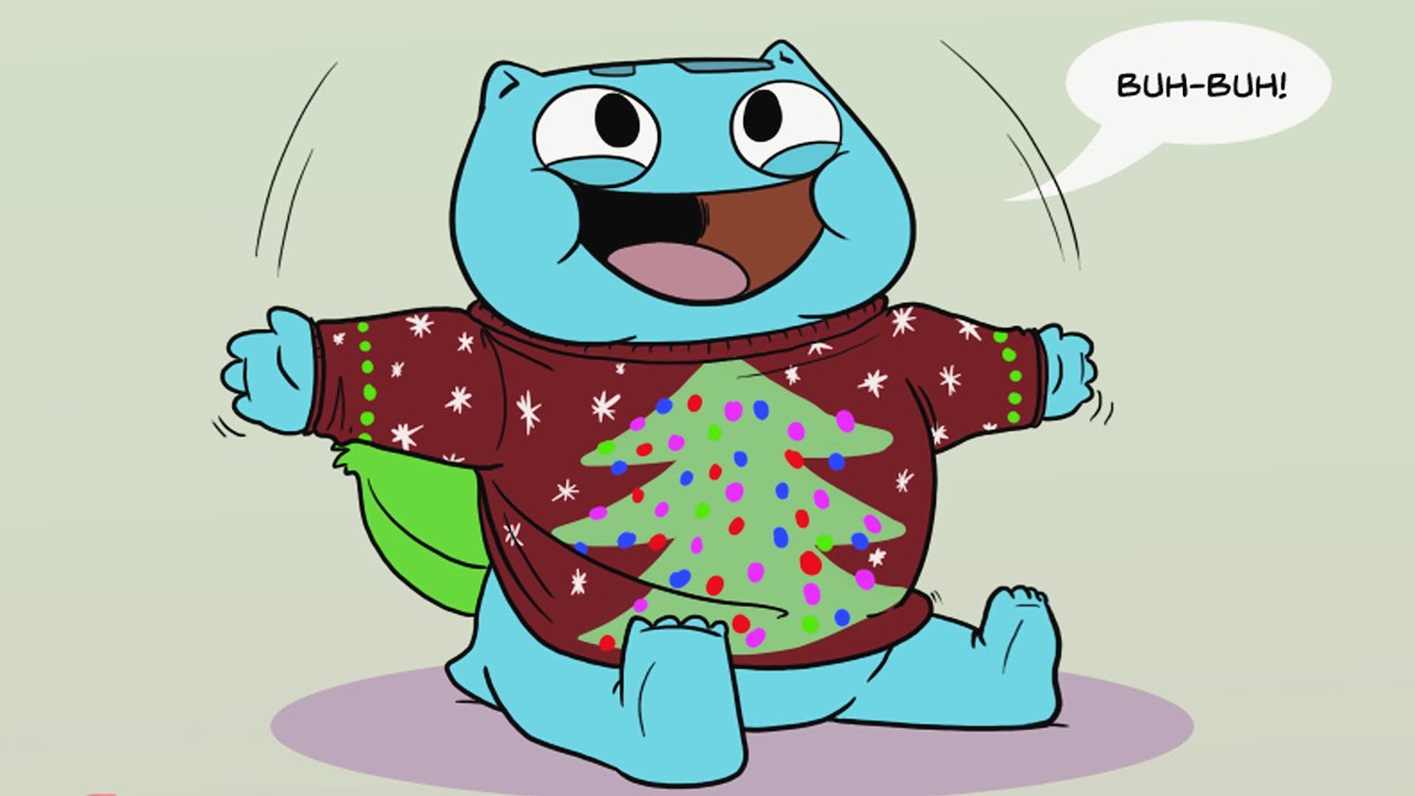 Merry Buh-Mas - Pokemon Comic Dub (Lil Char & The Gang #7 by Nekoama ...