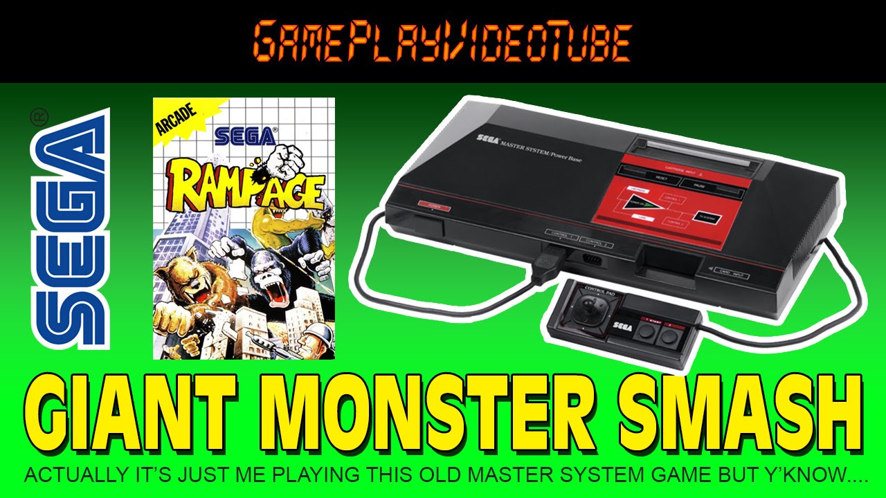 Rampage - Sega Master System Gameplay - YouTube