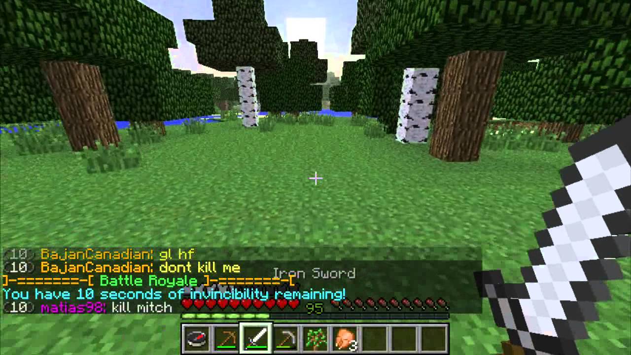 Minecraft: Battle Royale Ft. Youtubers - YouTube