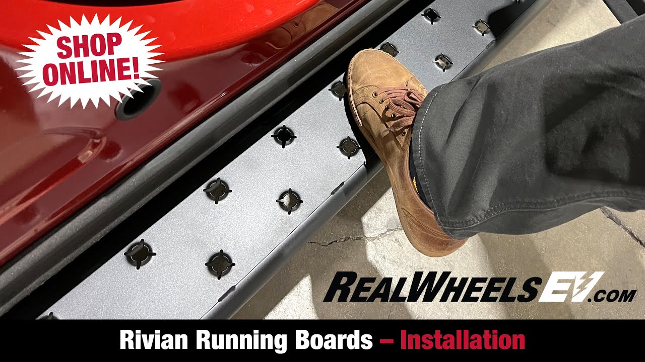 Rivian R1S & R1T Running Board Installation Instructions - YouTube