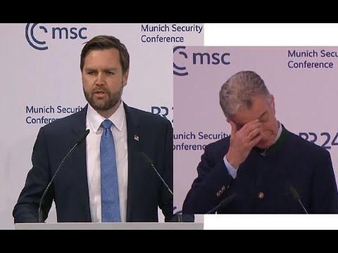 Summary of J.D. Vance's speech and Christoph Heusgen's tears - YouTube