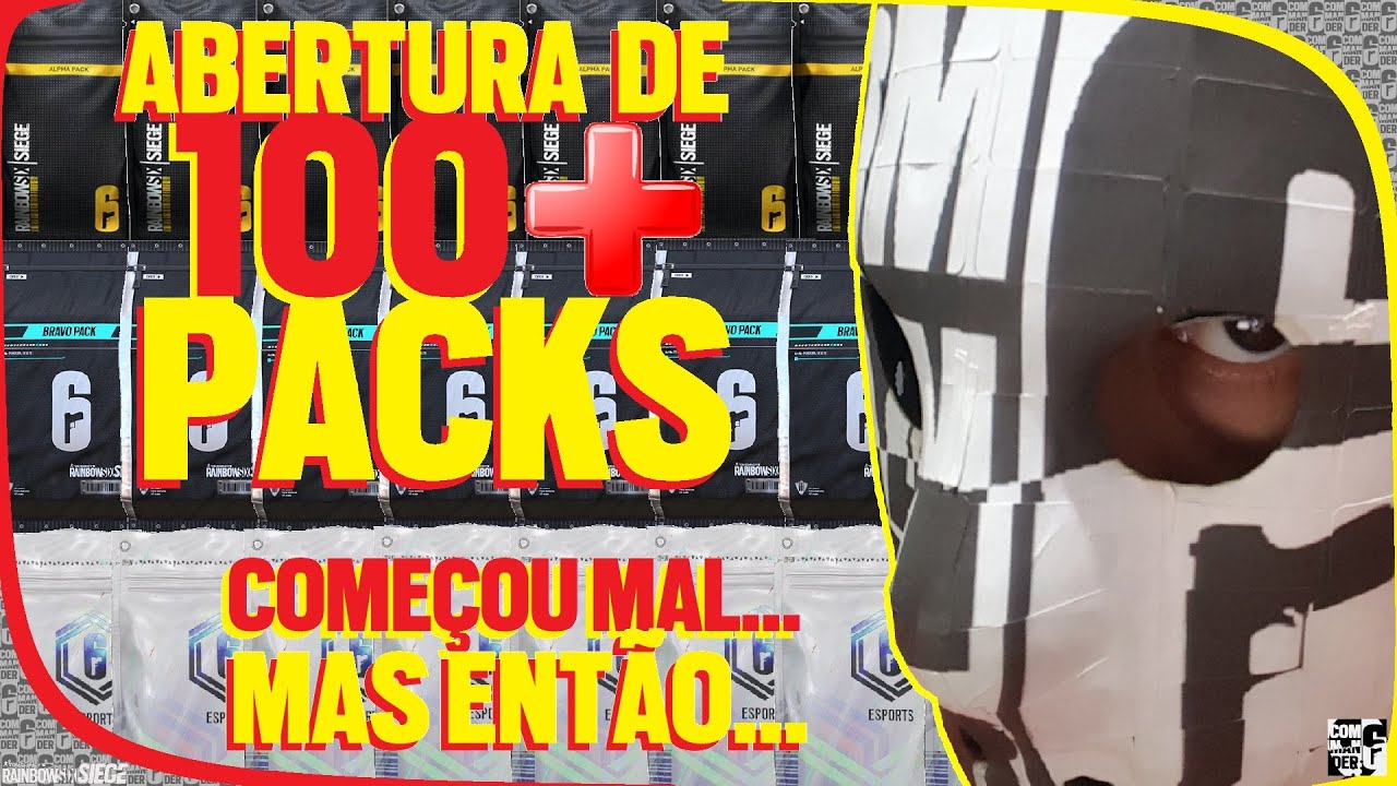 ABERTURA DE 100+ PACKS - Alpha Packs R6 Alpha Packs Rainbow Six Esports ...