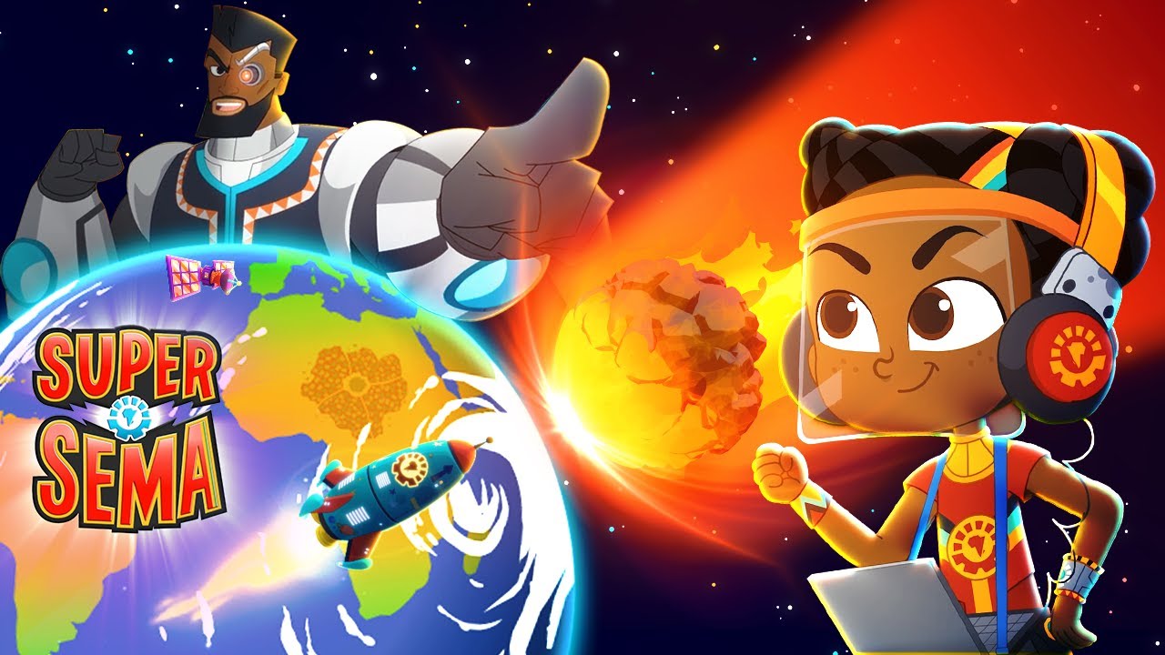 Meteor Crash ☄️ What on Earth… 🌎 was that? | Super Sema - Cartoons for ...