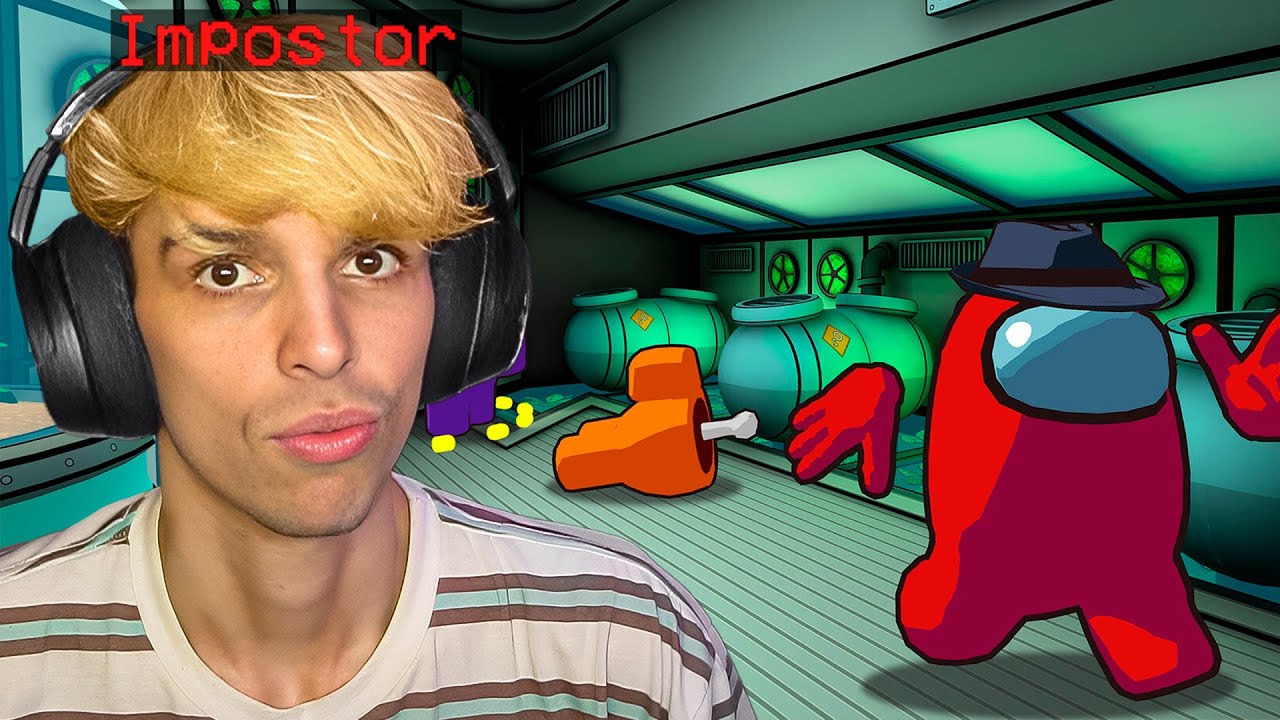 Soy el mejor IMPOSTOR de AMONG US pero en 3D - YouTube