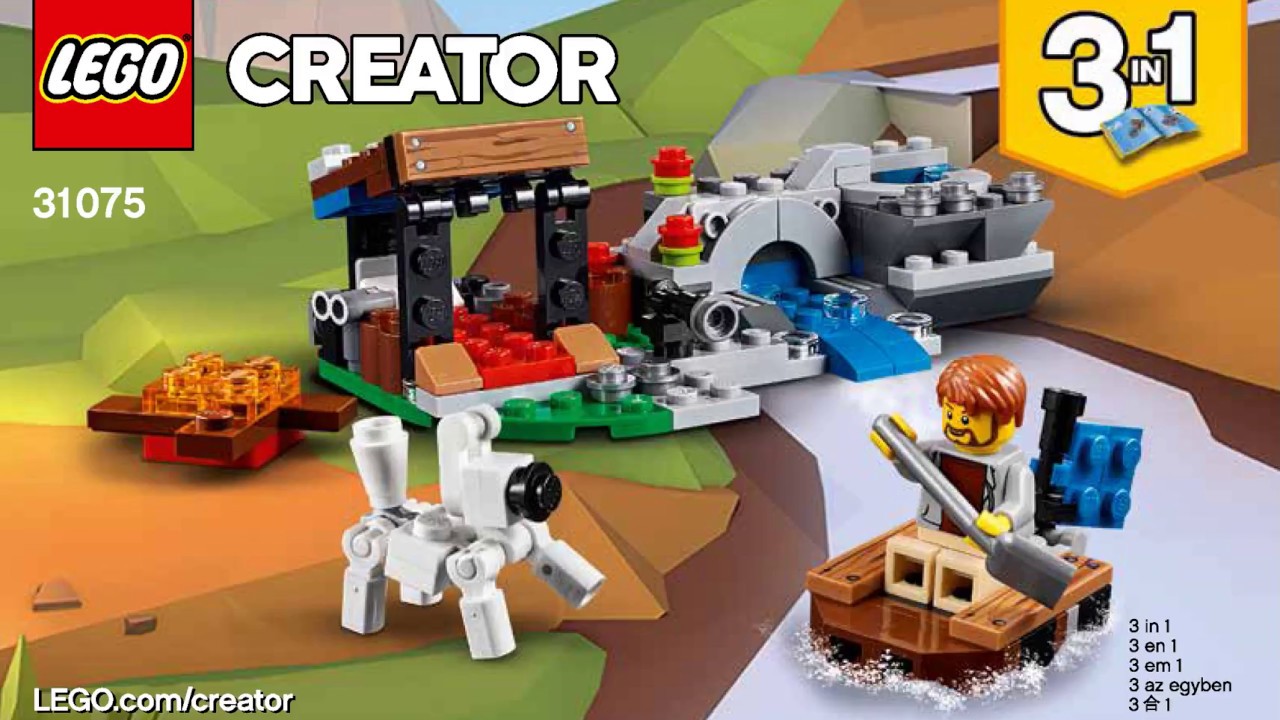 Lego Building Instructions 31075 Creator Outback Adventures 3 3 2018 ...