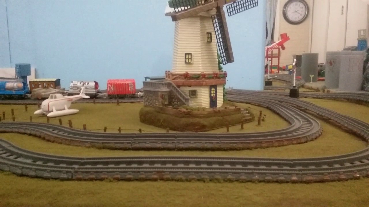 Trackmaster layout update! Dec: 2016! - YouTube