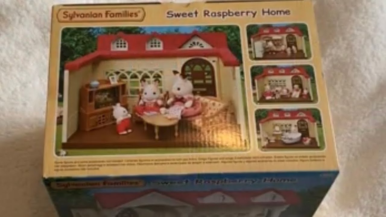 Opening sweet raspberry house calico critters - YouTube