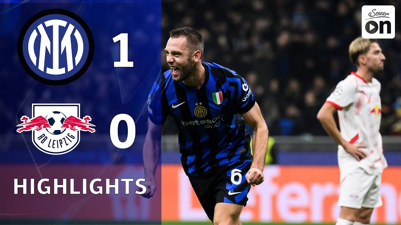 Inter Mailand vs. RB Leipzig: Highlights - Leipzig weiter punktlos ...
