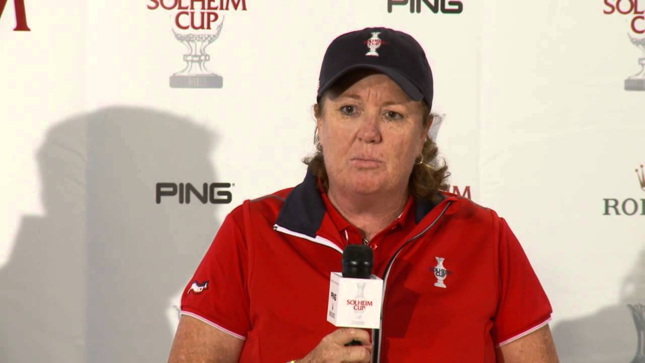 Meg Mallon Pre-Tournament Interview at the 2013 Solheim Cup - YouTube