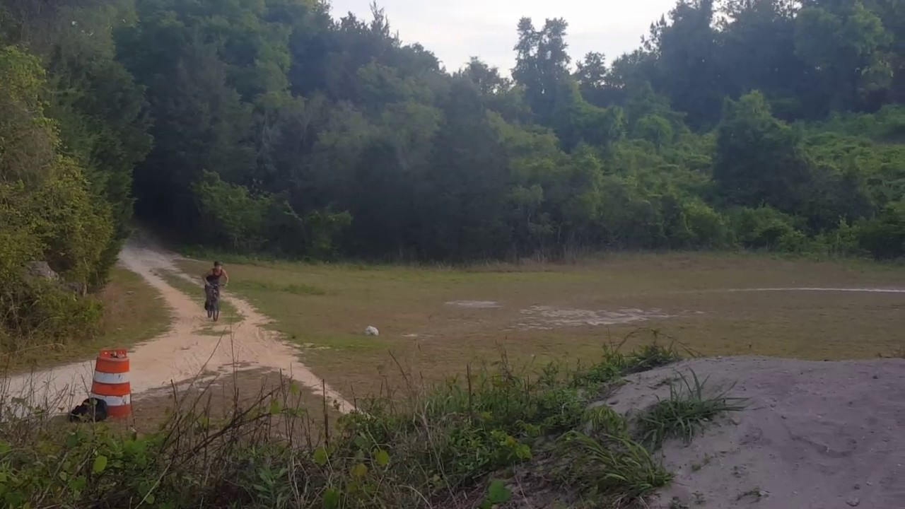 Santos mountain bike trails - YouTube