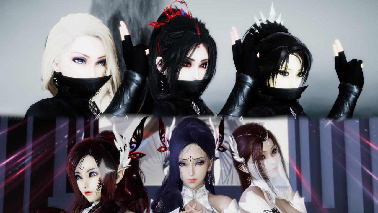 Tougen Renka 3-person version [MMD] - YouTube