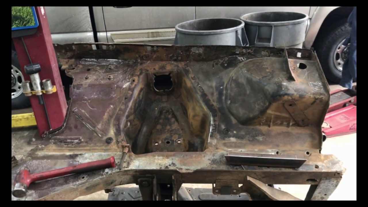 1965 Mustang Fastback "The Rustang" Part 5 Welding Shock Towers - YouTube