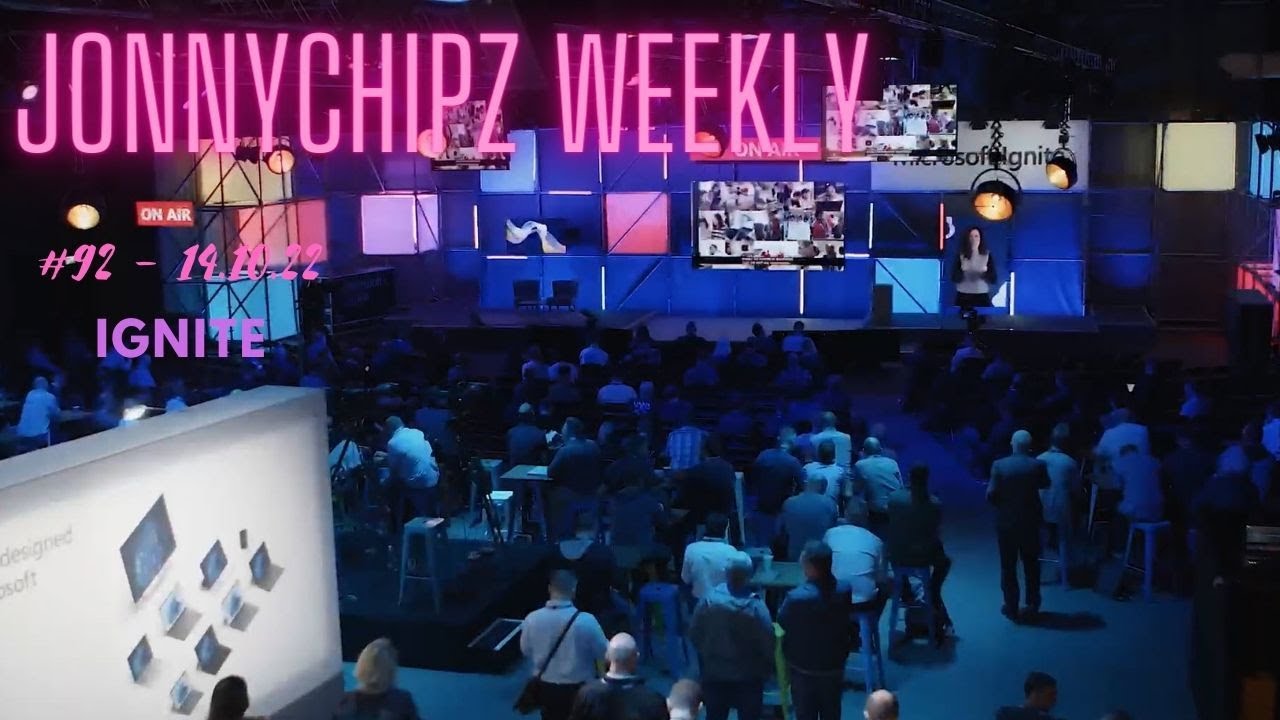 Jonnychipz Weekly #92 - Ignite - YouTube