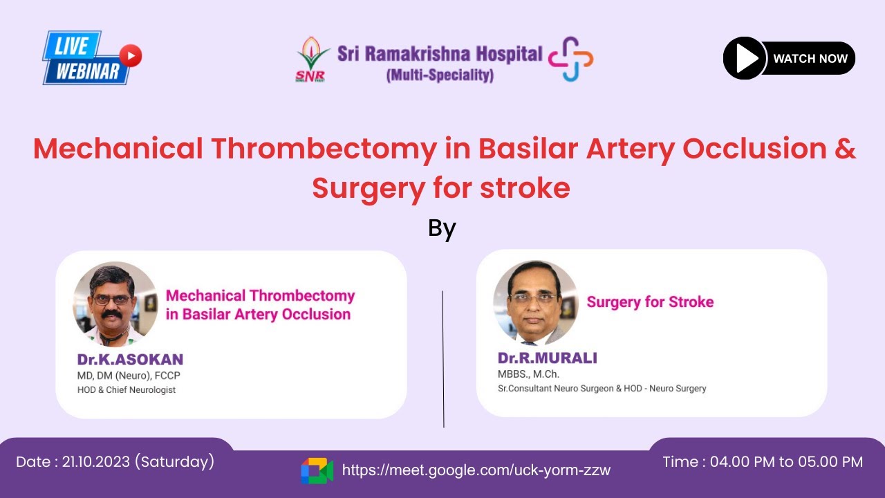 Mechanical Thrombectomy in Basilar Artery Occlusion & Surgery for ...