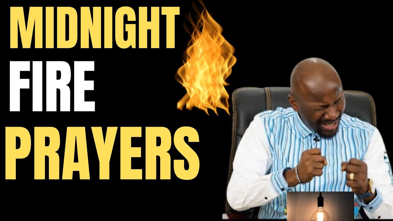 Midnight Fire Prayers for favour and Blessings with Apostle Johnson ...