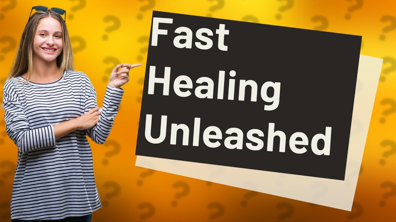 How Can We Train Our Bodies to Heal Faster? - YouTube