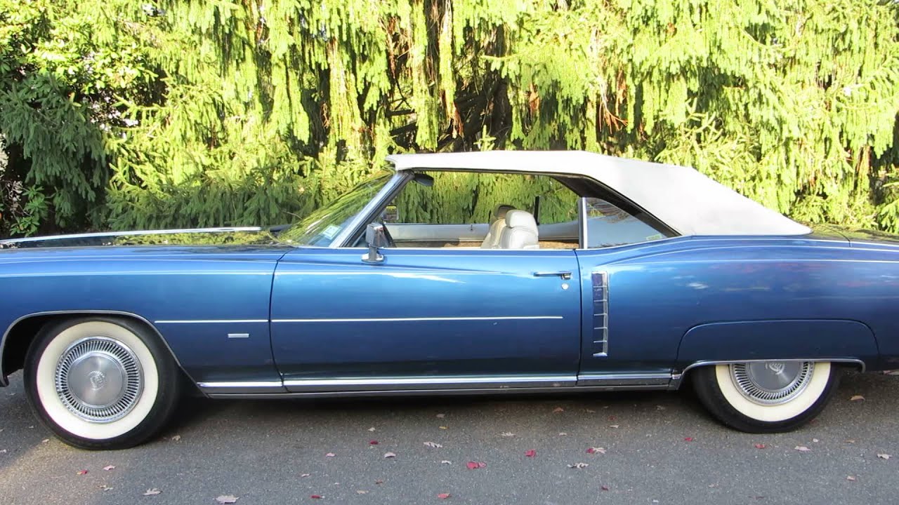 1971 Cadillac Eldorado Convertible Top and Windows - YouTube