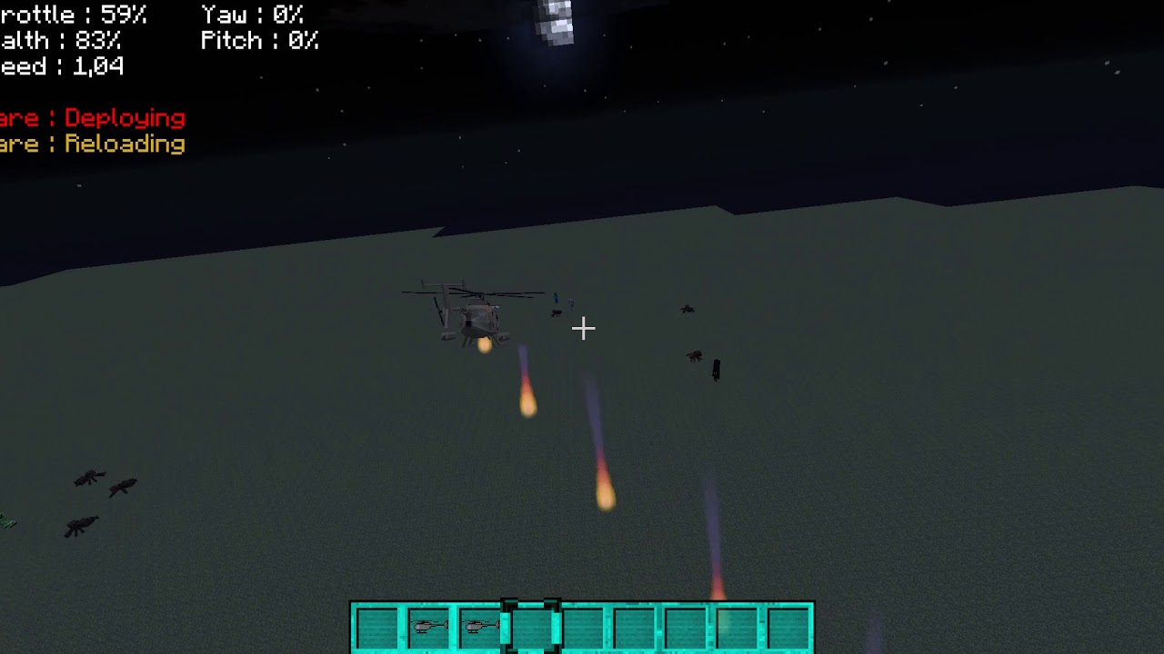 Helicopter and Plane Flares! - YouTube