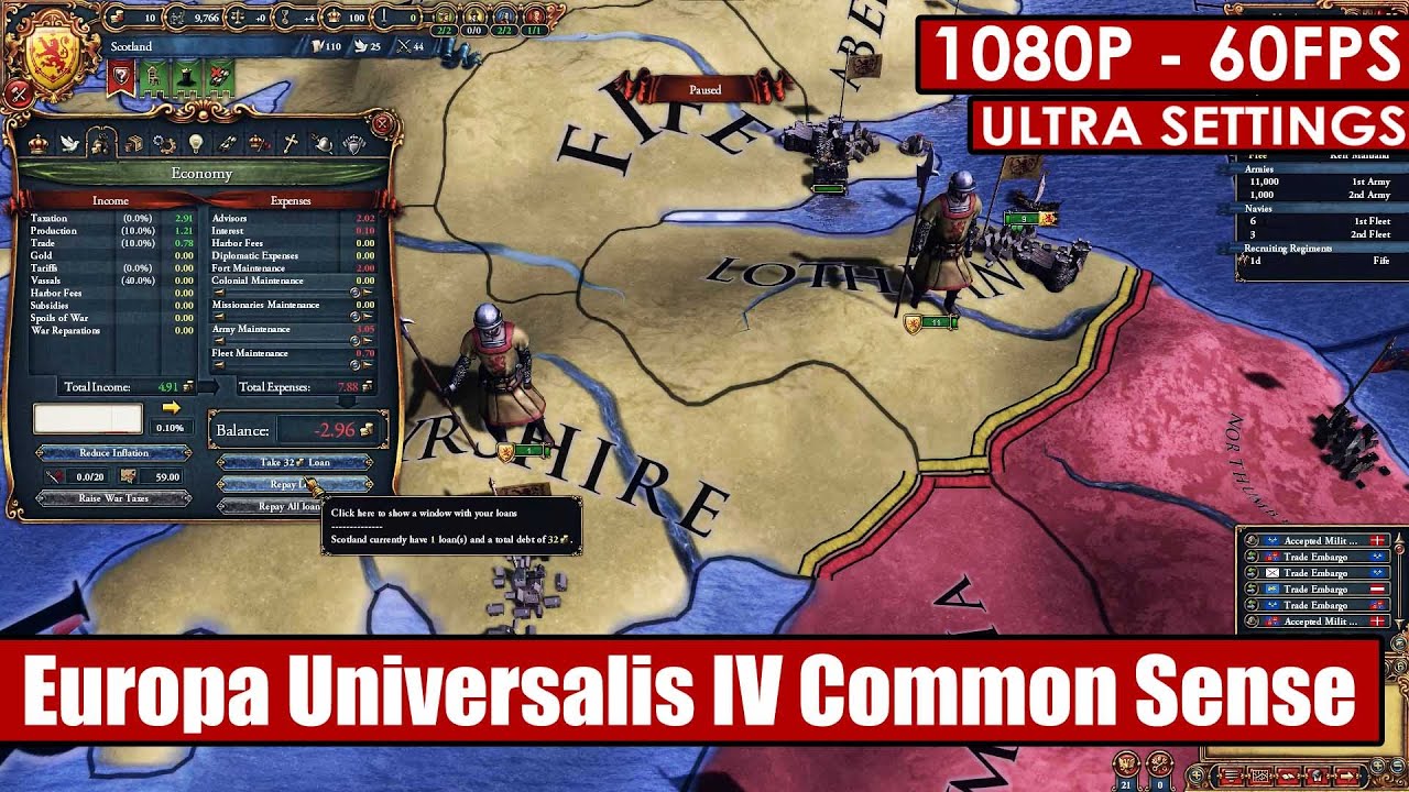 Europa Universalis IV Common Sense gameplay PC - HD [1080p/60fps] - YouTube