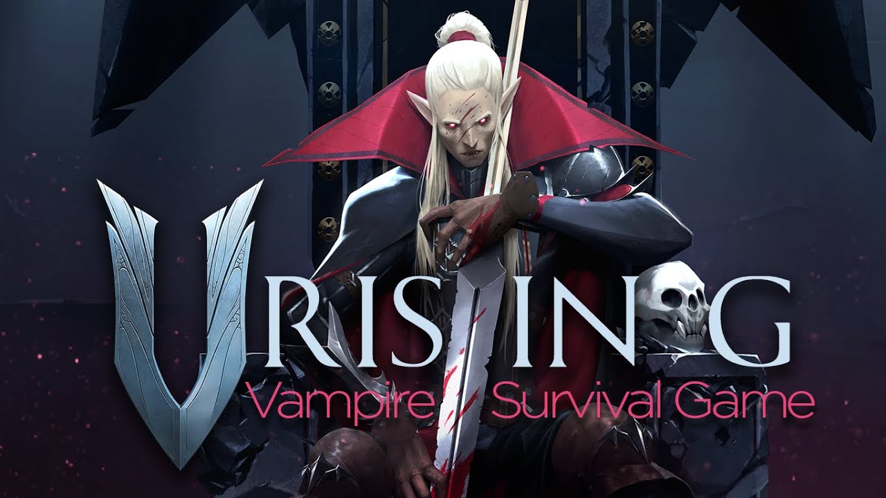 V Rising Vampire Survival Game build castles, hunt for blood explore ...