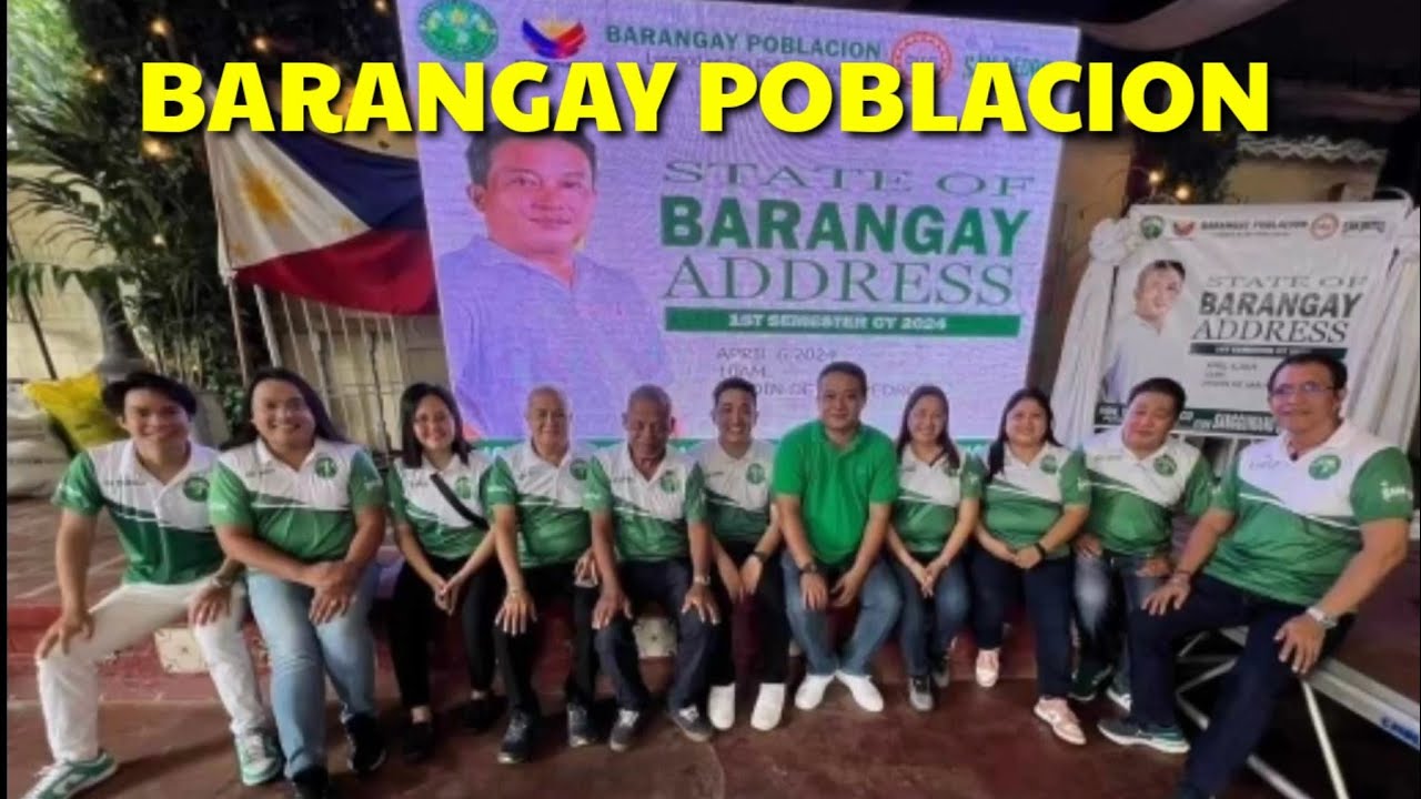 BARANGAY ASSEMBLY I STATE OF BARANGAY ADDRESS I SOBA I DA HUSTLER'S TV ...